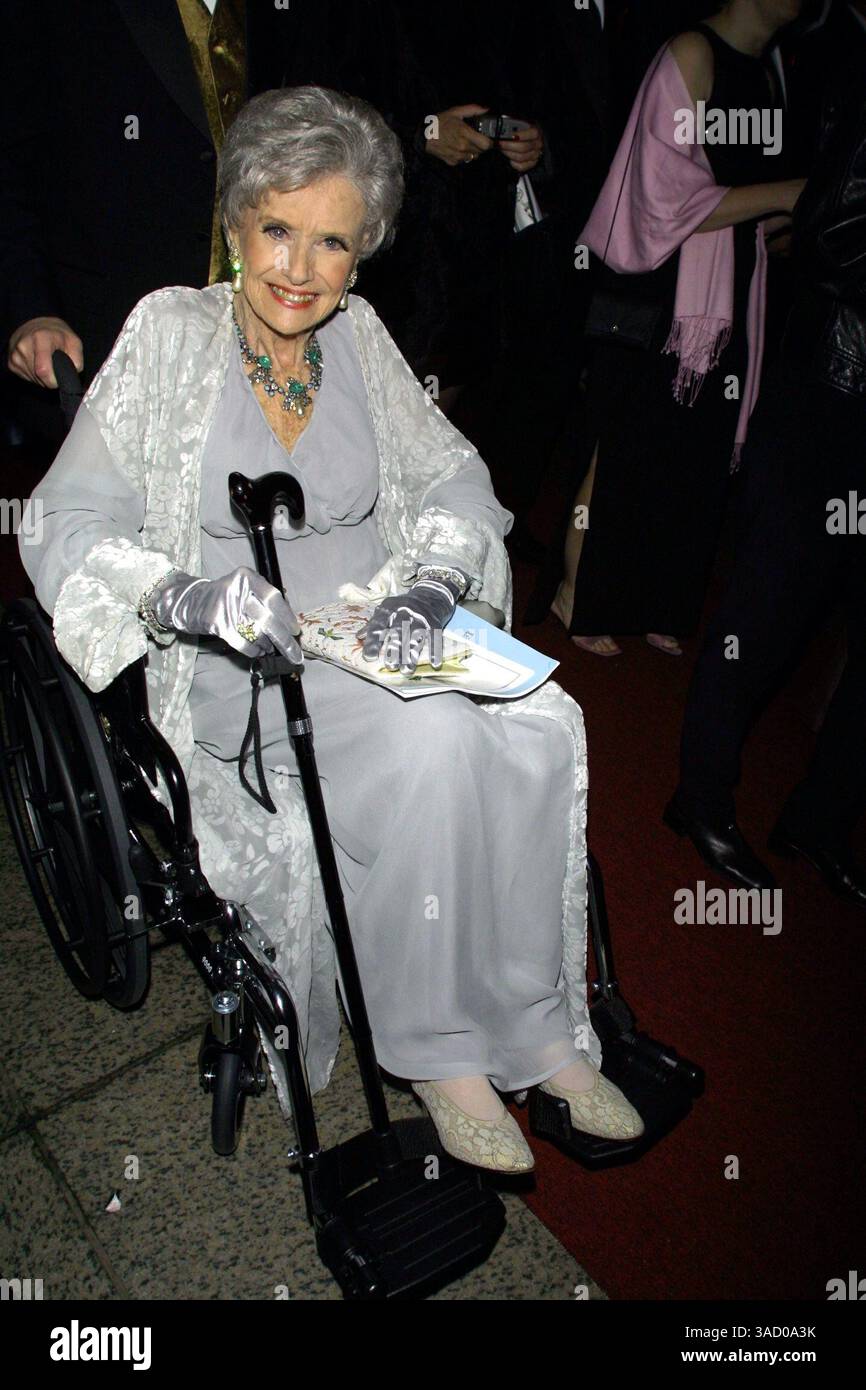 May 18, 2001; New York, NY, USA; Actor RUTH WARRICK 'All My Children ...