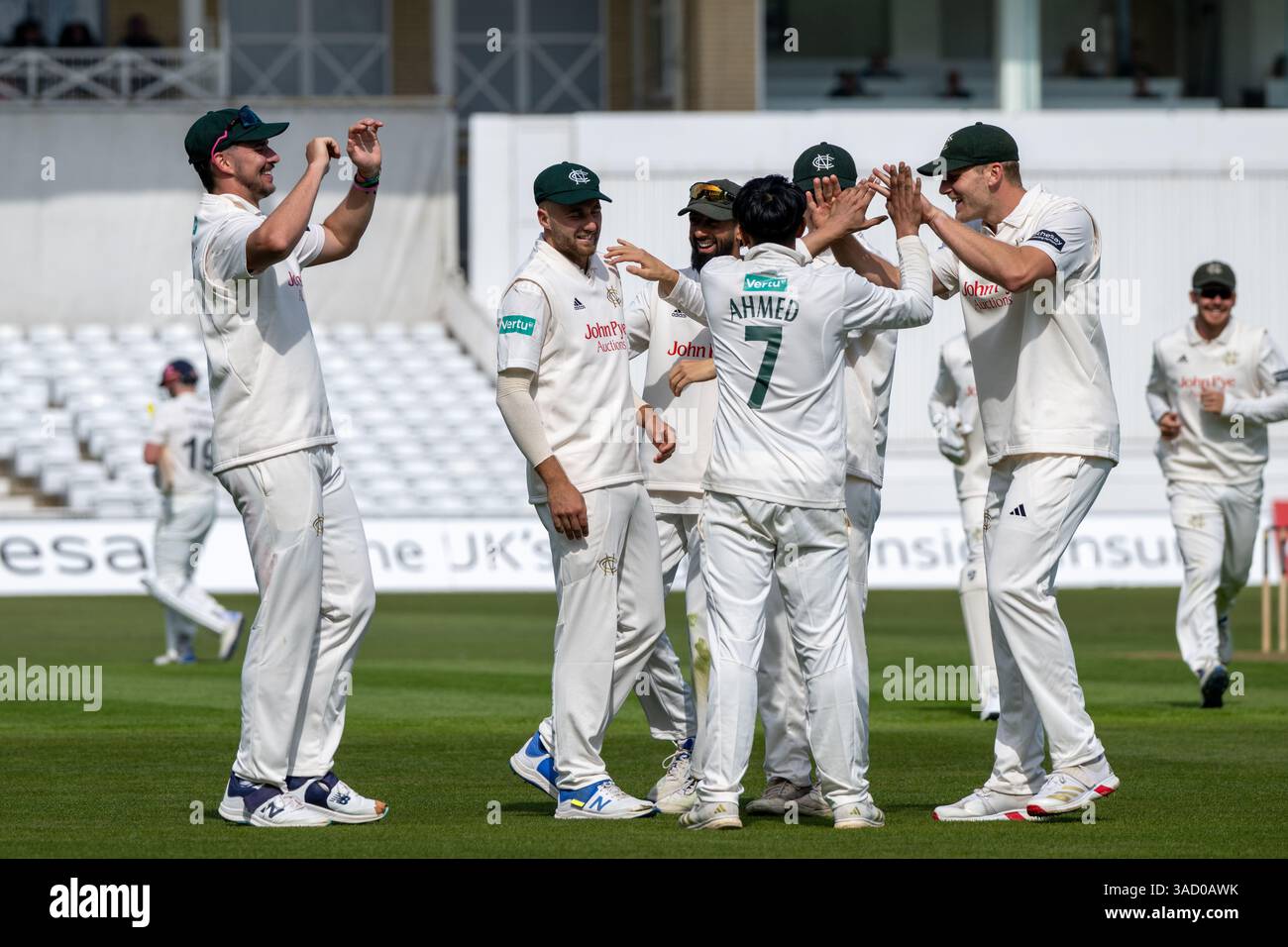 Nottingham, United kingdom, Trent Bridge Cricket Ground. 04 April 2024 ...