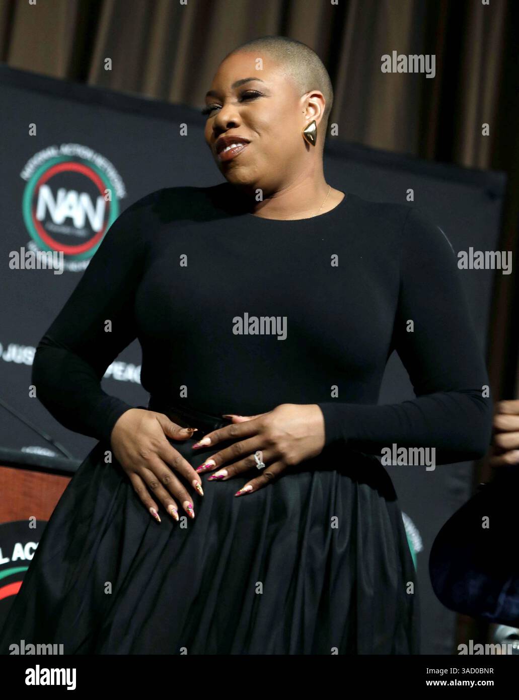 New York, New York, USA. 3rd Apr, 2025. Co-host of MSNBC's ""˜The ...