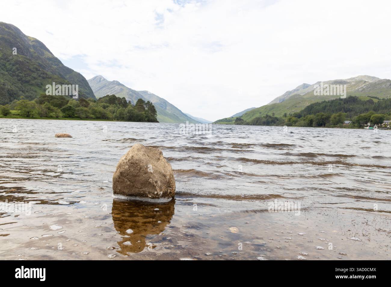 lake district peak district clouds dry stone wall fields trees tractor ...