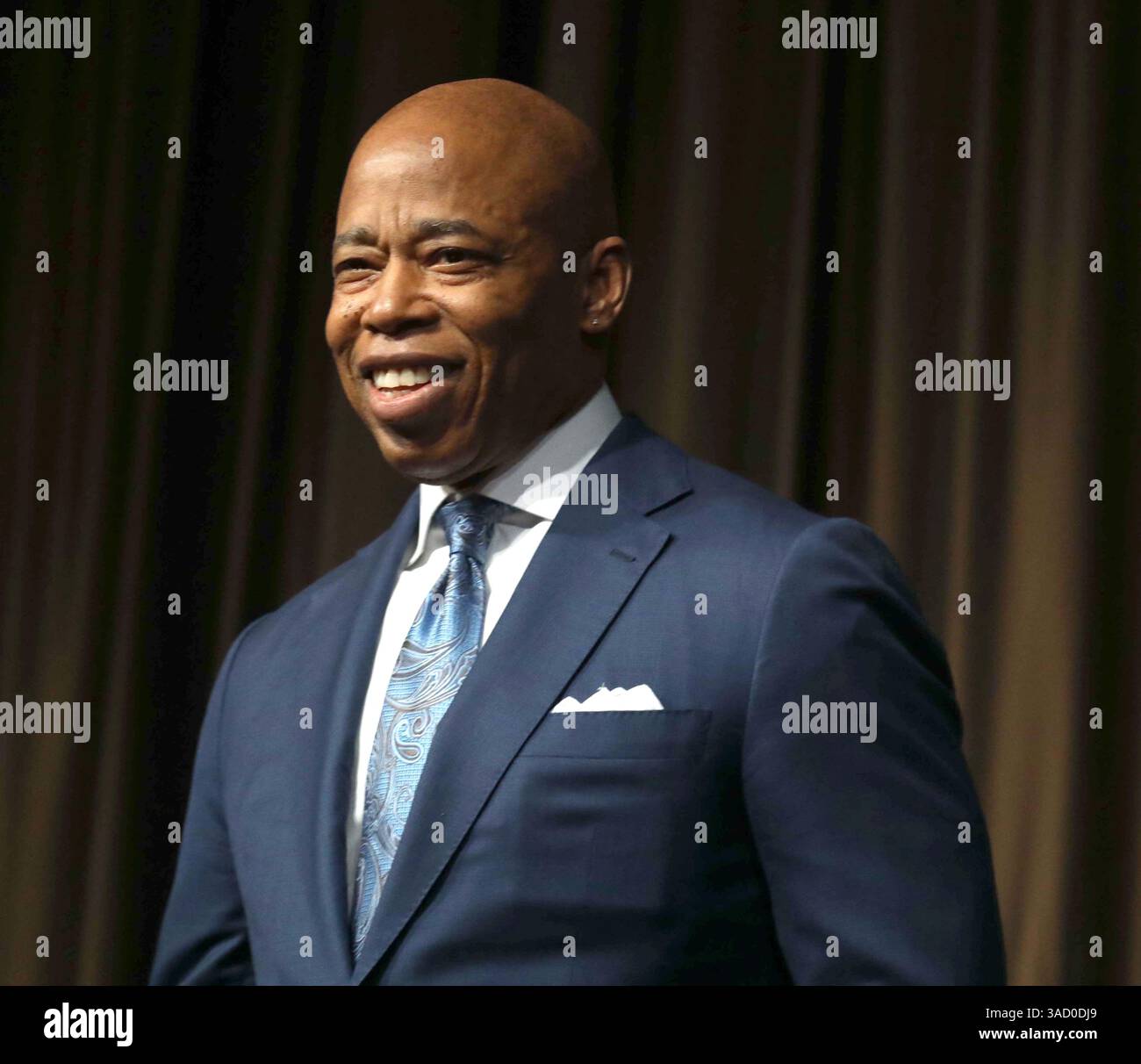 April 3, 2025, New York, New York, USA: NYC Mayor and Mayoral candidate ...