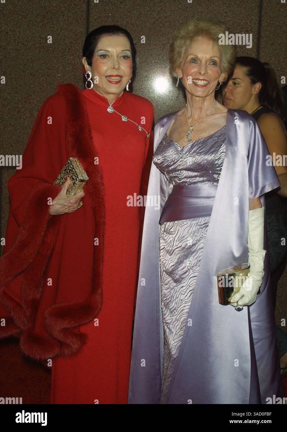 Sep 07, 2001; New York, NY, USA; Actresses ANN MILLER & JANET LEIGH ...
