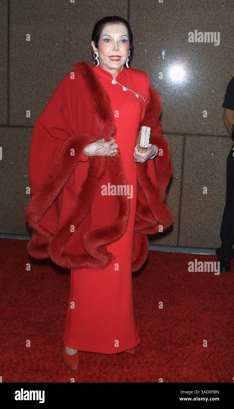 Sep 07, 2001; New York, NY, USA; (File Photo: 09/07/01) Dancer ANN ...