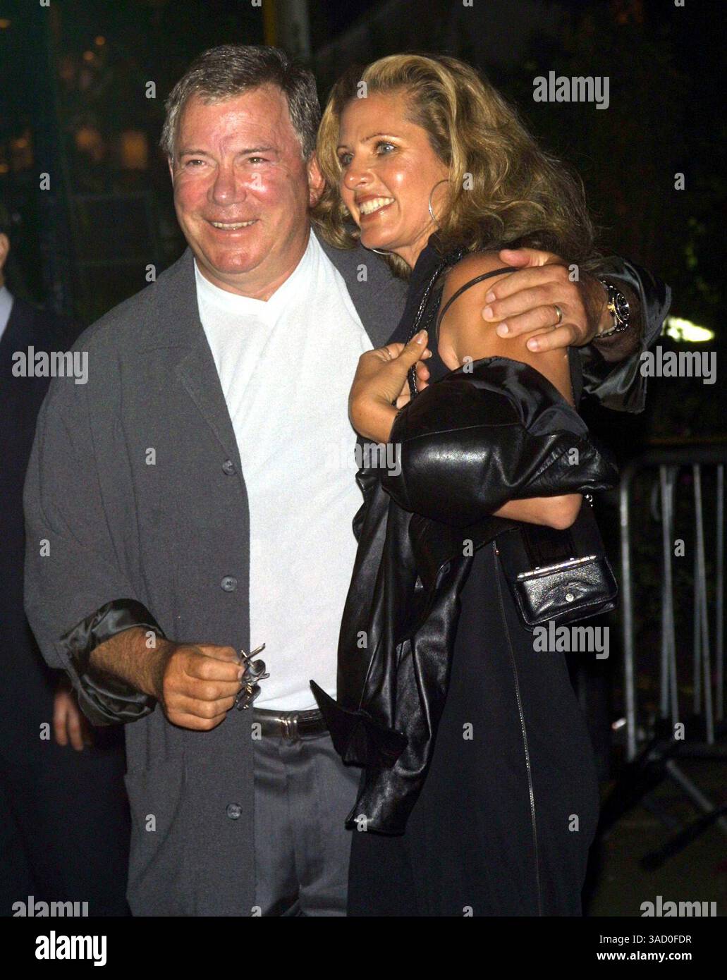 William shatner and elizabeth martin hi-res stock photography and ...