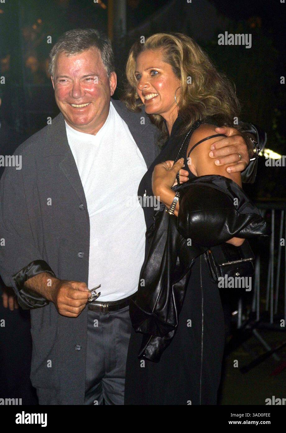 William shatner and elizabeth martin hi-res stock photography and ...