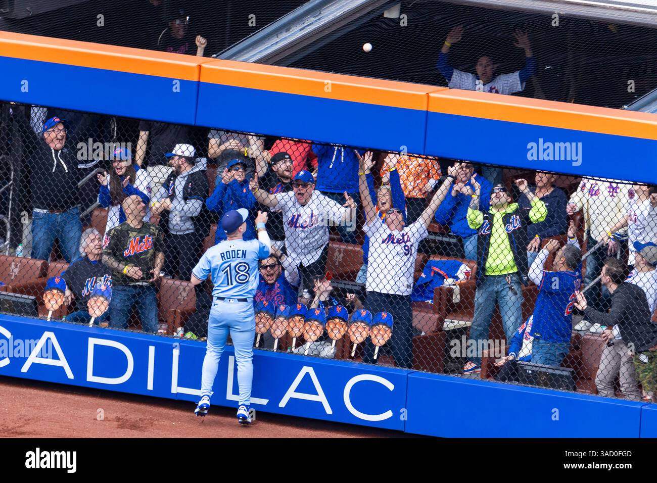 Queens, United States. 04th Apr, 2025. Toronto Blue Jays outfielder ...