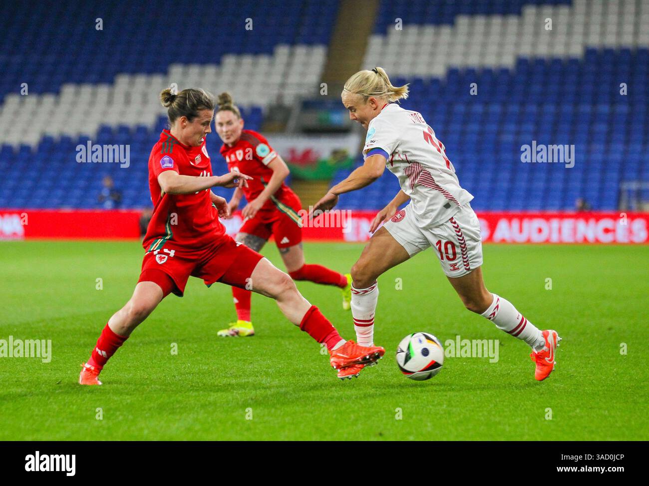 Cardiff City Stadium, Cardiff, UK. 4th Apr, 2025. Womens Nations League ...