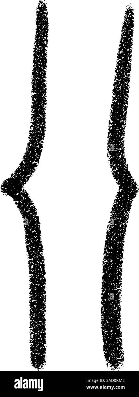 Hand-drawn curly brackets and parenthesis symbols. Typography icons ...