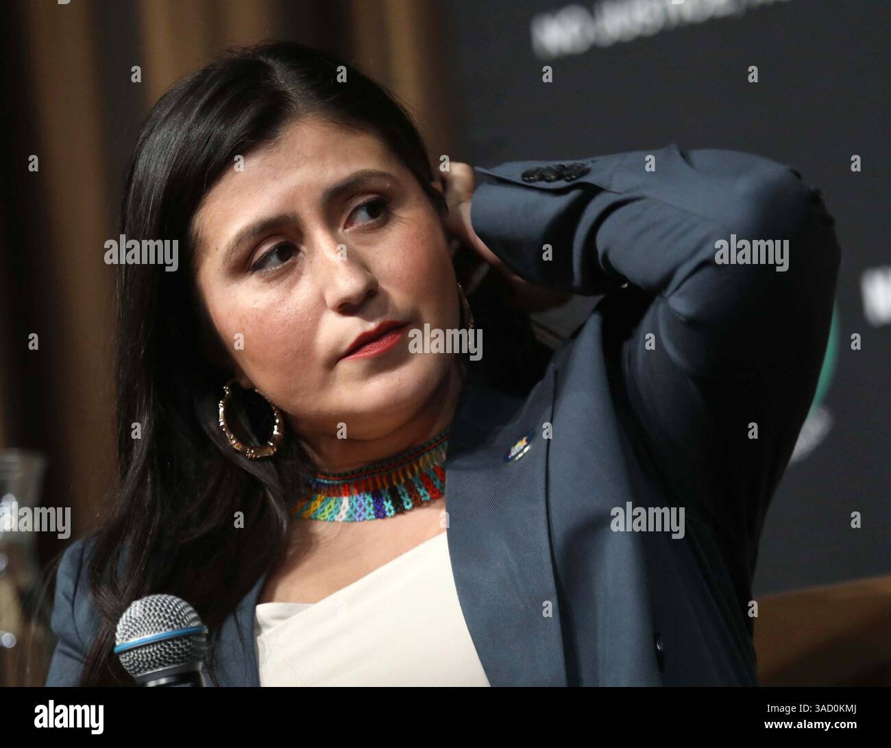 New York, New York, USA. 3rd Apr, 2025. NYC Mayoral candidate, NY State ...