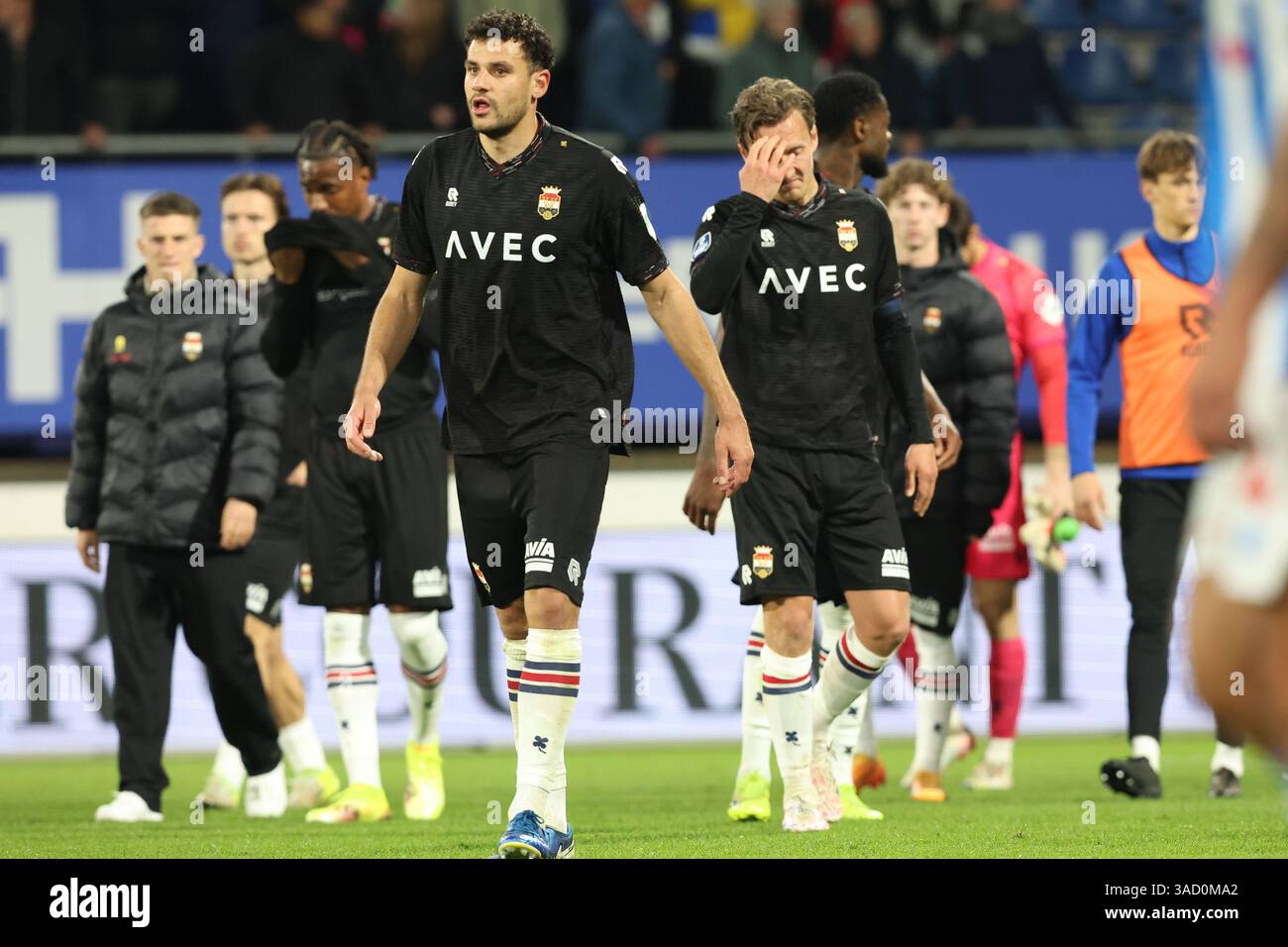 HEERENVEEN, NETHERLANDS - APRIL 4: Raffael Behounek of Willem II and ...