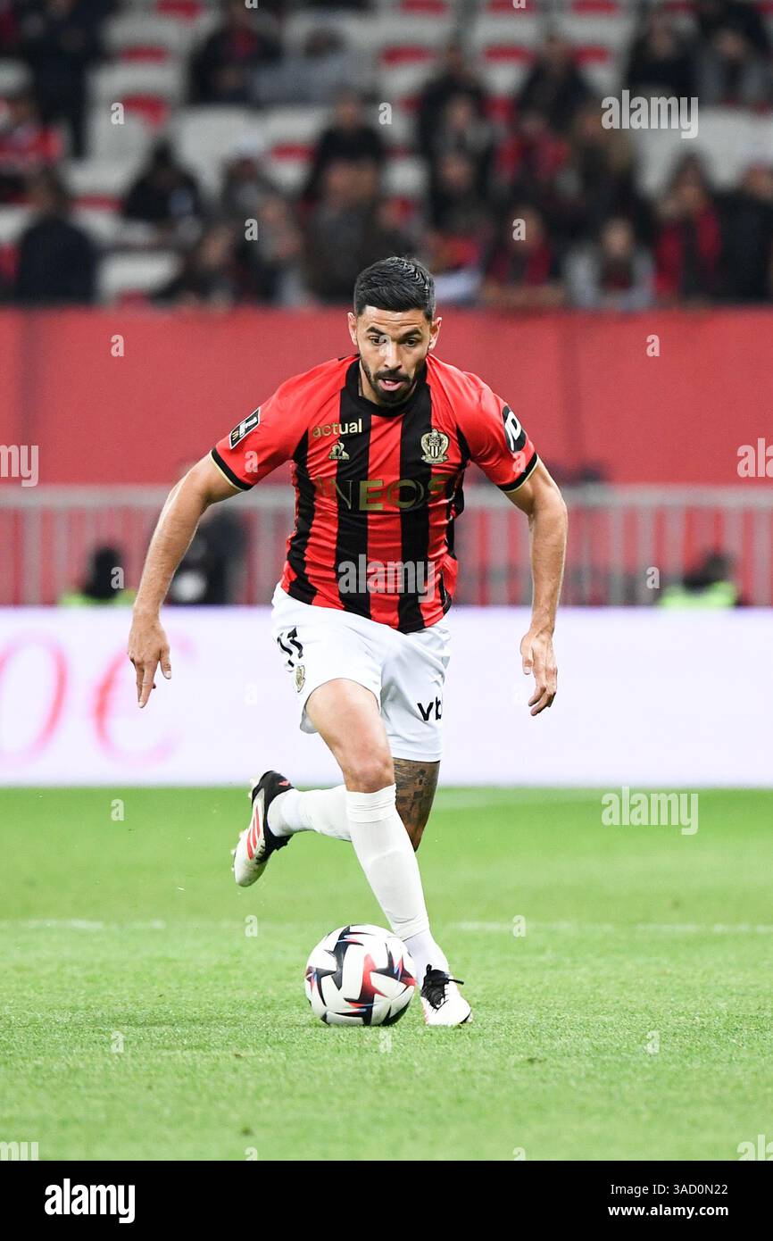 11 Morgan SAMSON (ogcn) during the Ligue 1 McDonald's match between ...