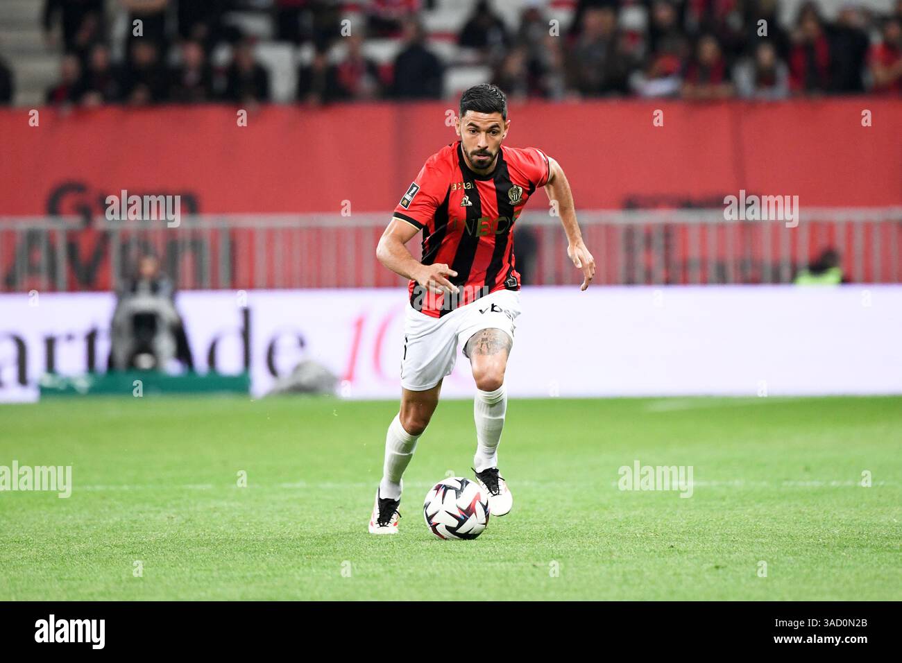 11 Morgan SAMSON (ogcn) during the Ligue 1 McDonald's match between ...