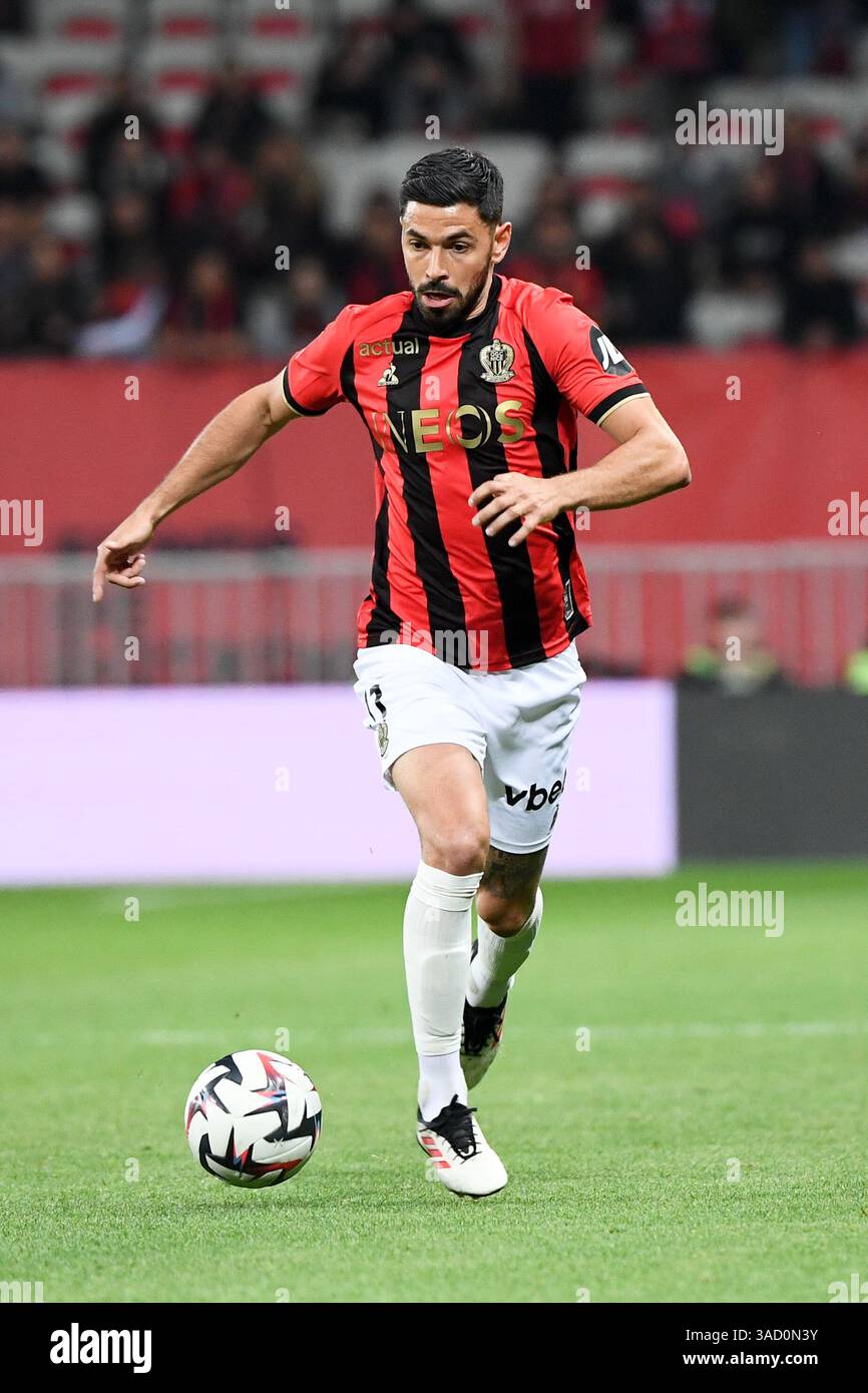 11 Morgan SAMSON (ogcn) during the Ligue 1 McDonald's match between ...