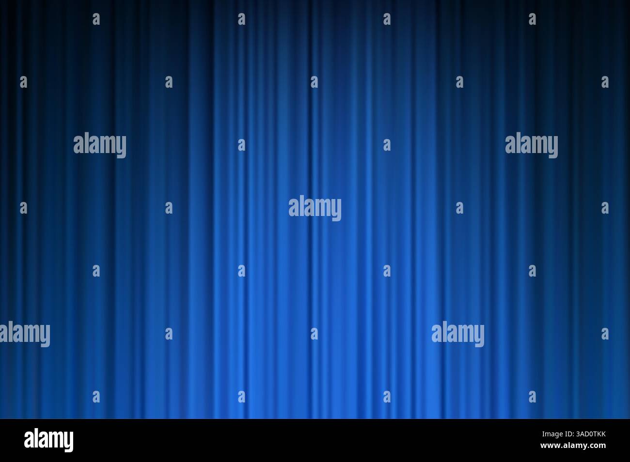 Abstract Blue Curtain Vector Background Illustration for Stage ...