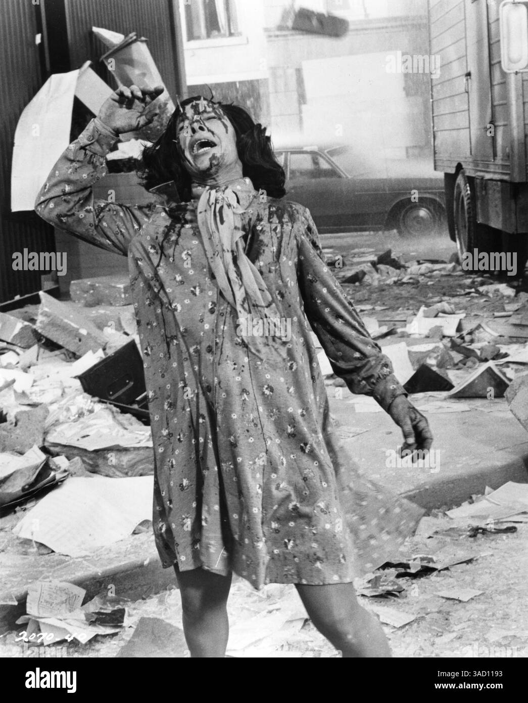 Studio released publicity film still from "Earthquake" 1974 Universal ...