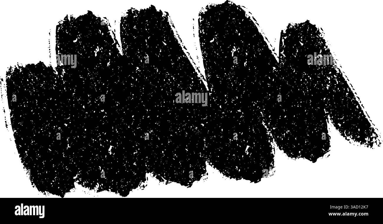 Hand-drawn brush strokes with playful squiggles. Ink underlines and ...