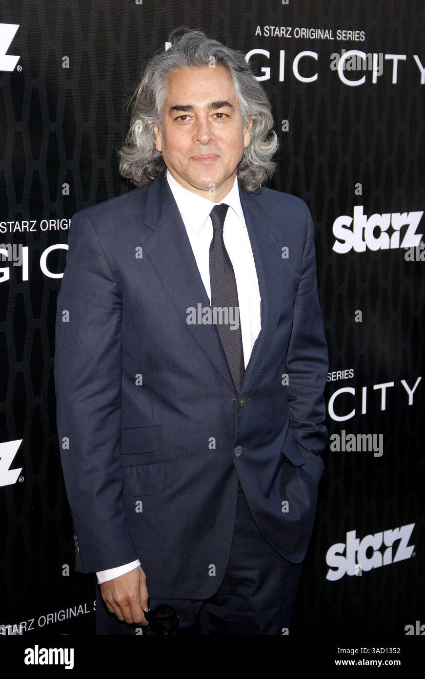 Mitch Glazer at the Los Angeles premiere of Starz Series 'Magic City ...