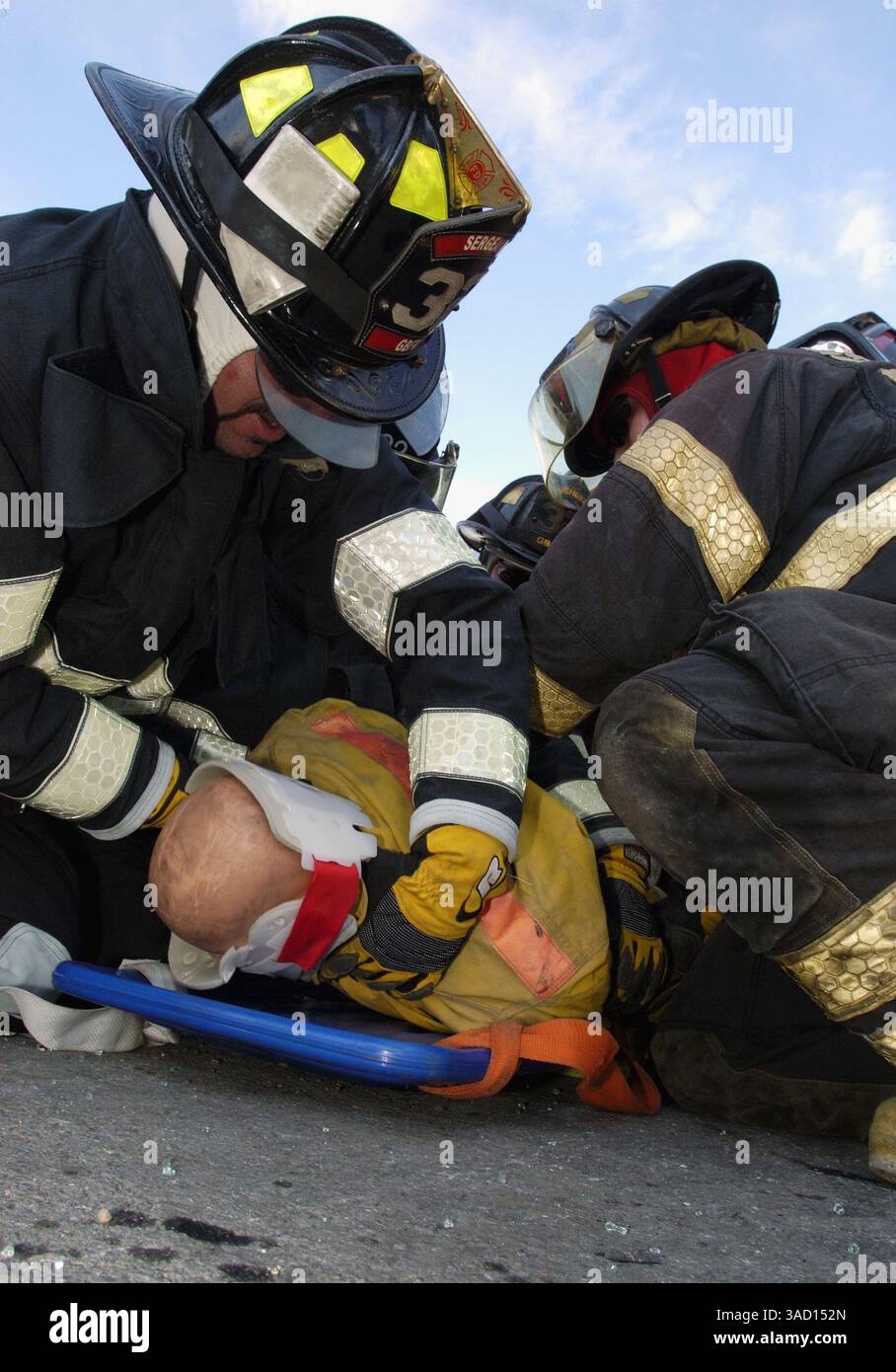 Nov. 10, 2005 - Las Vegas, Nevada, USA - Firefighters take part in the ...