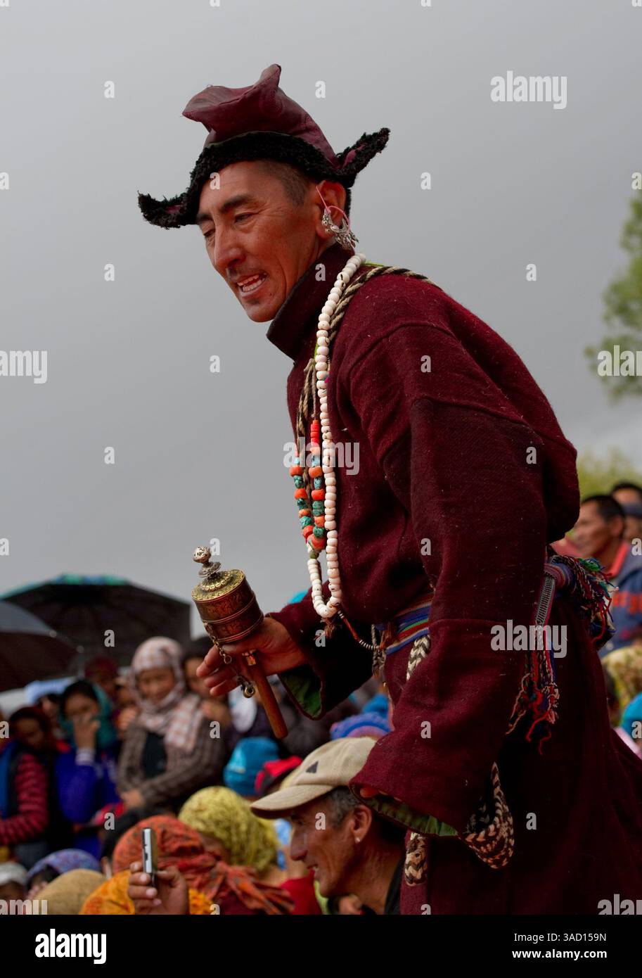 Sep. 05, 2011 - Ladakh, India - Men play instruments. The amazing and ...