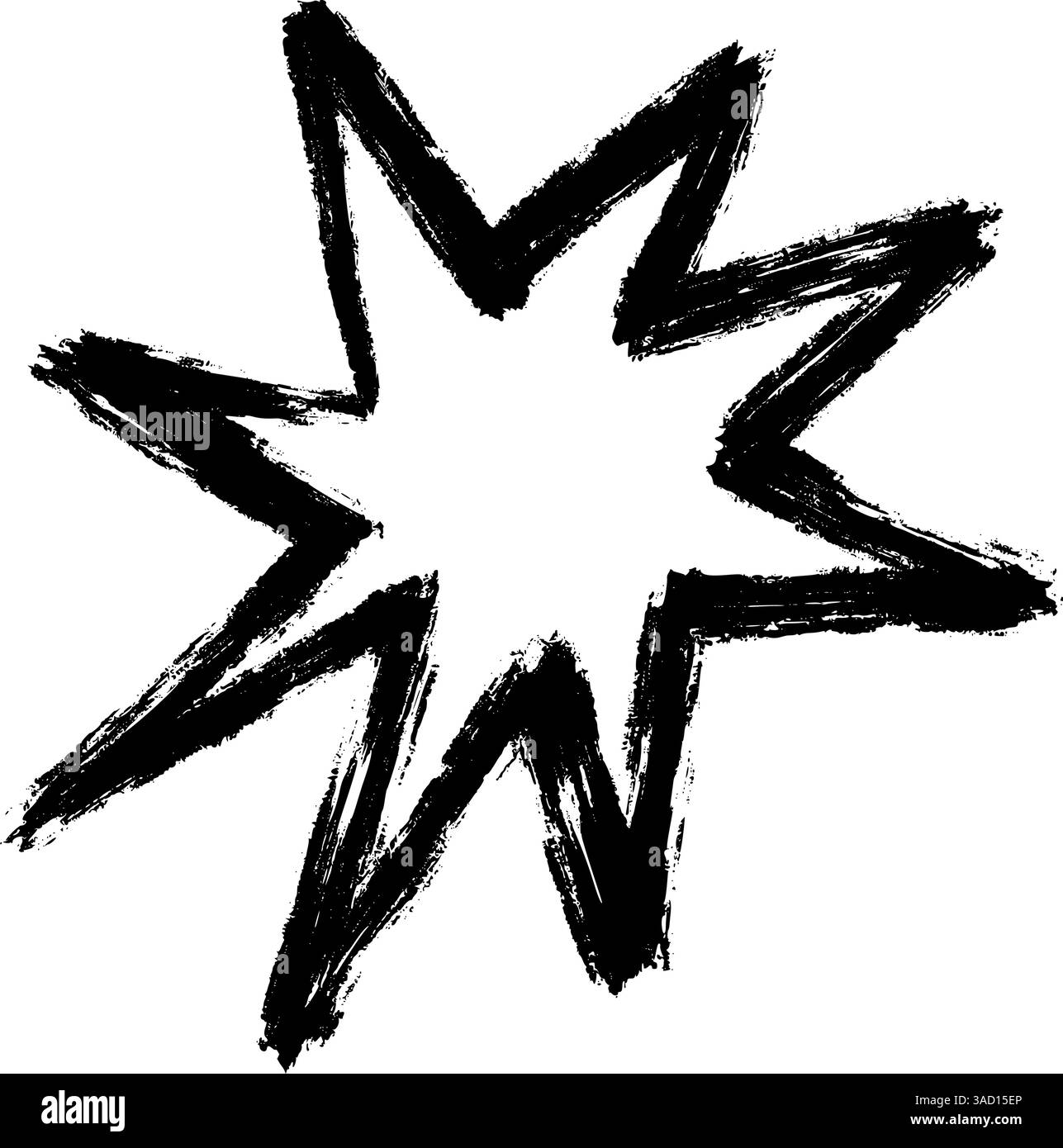 Pencil organic abstract shapes Black and White Stock Photos & Images ...