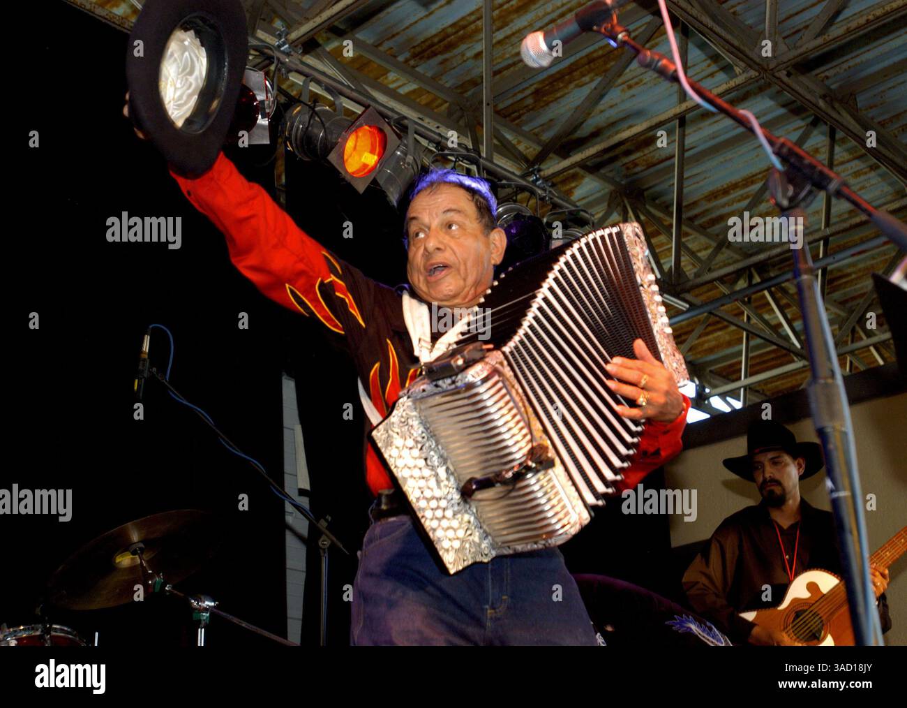 May 12, 2006 - San Antonio, Texas, USA - Conjunto legend Mingo Saldivar ...