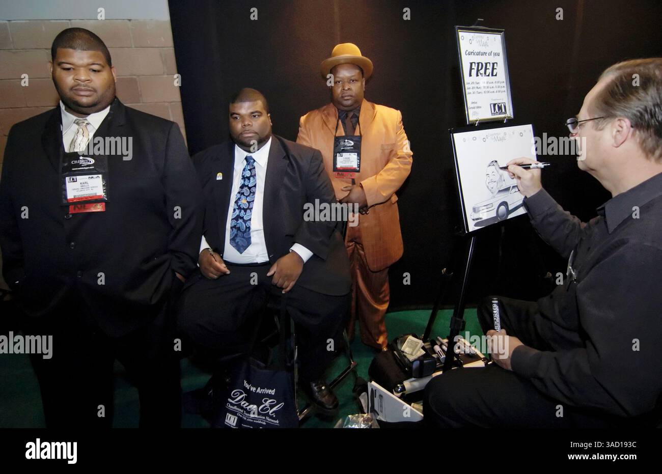 Jan. 29, 2007 - Las Vegas, Nevada, USA - Karl Smalls, Desmond Benson ...