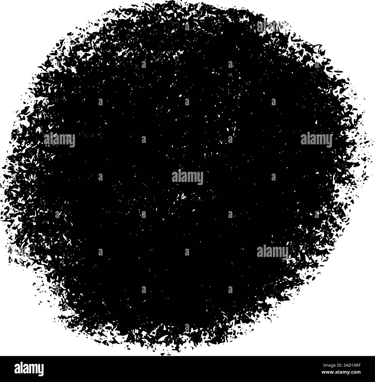 Hand-scribbled crayon circles with pastel texture. Paint oval shapes ...