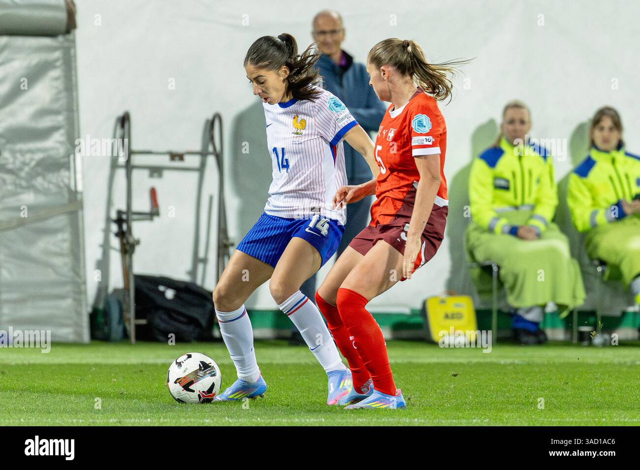 St.Gallen, Switzerland. 04th Apr, 2025. St.Gallen, Switzerland, April ...