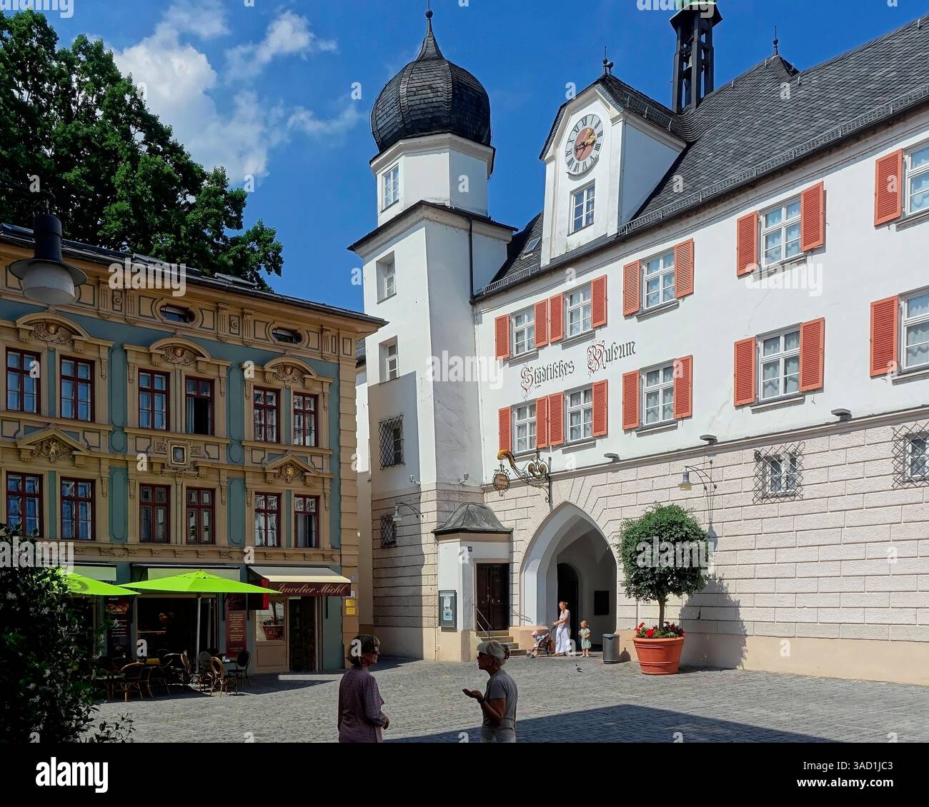 Germany, Bavaria, Historic Stadt Museum in Rosenheim Stock Photo - Alamy