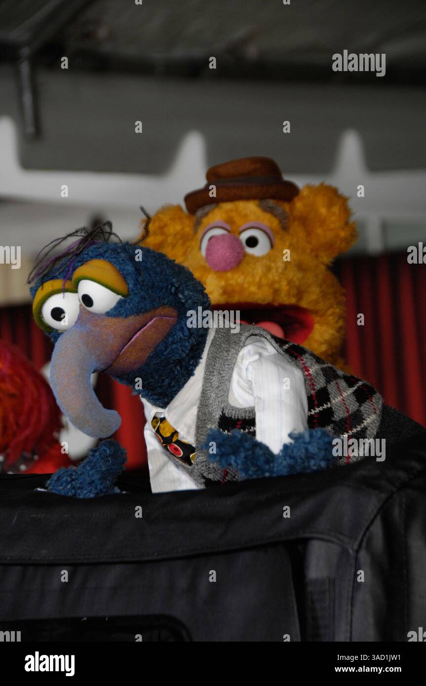 Nov. 12, 2011 - Hollywood, California, U.S. - Gonzo and Fozzie Bear ...