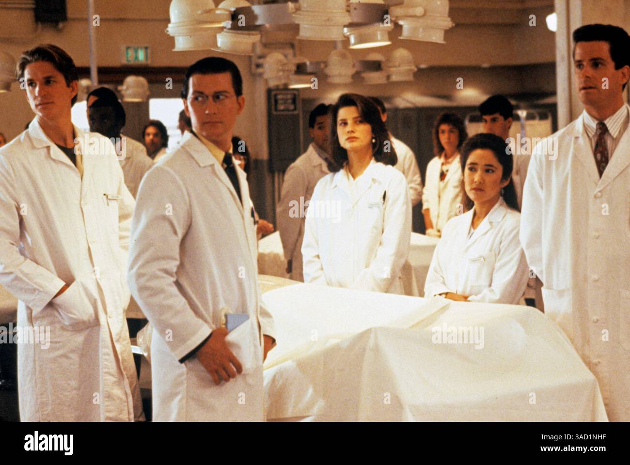 Film still or Publicity still from "Gross Anatomy" Matthew Modine, Todd Field, Daphne Zuniga ...