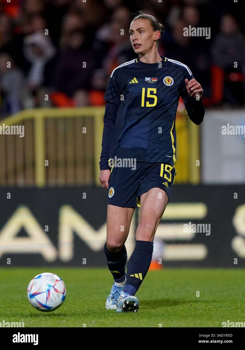 Scotland's Jenna Clark during the UEFA Women's Nations League, League A ...
