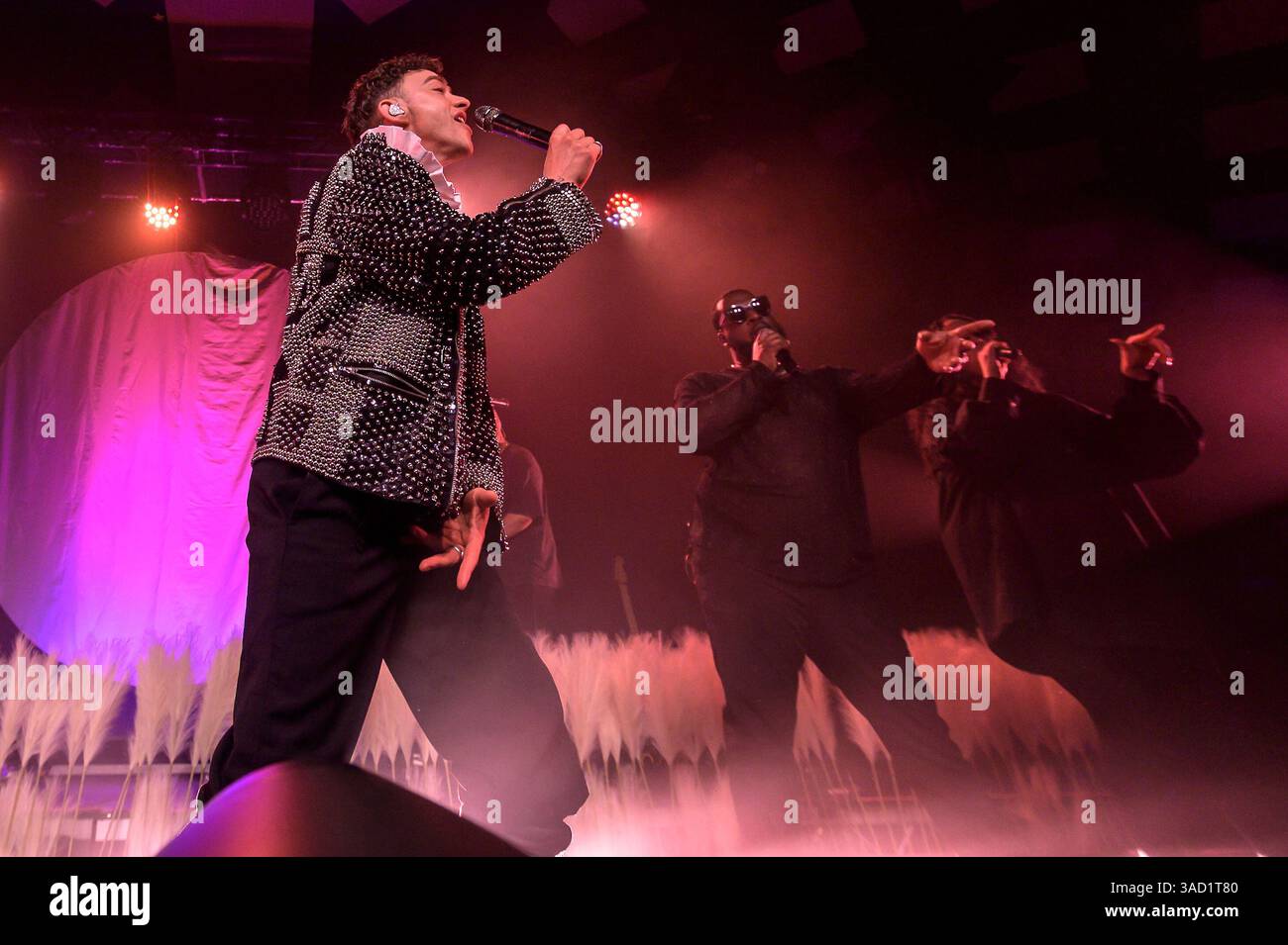 Olly Alexander seen performing live at The Barrowland Ballroom. Olly ...