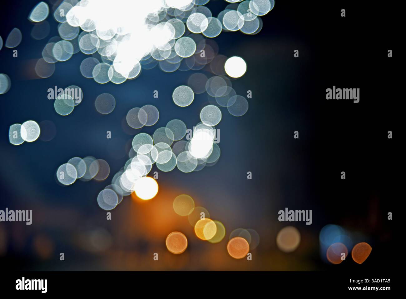 Fireworks, New Year's Eve, flares Stock Photo - Alamy