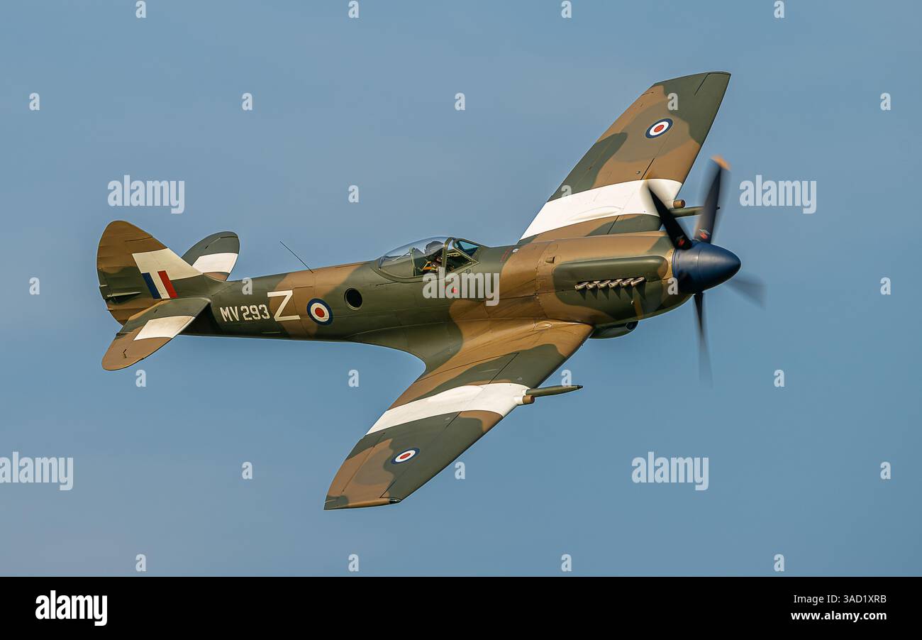 Supermarine Spitfire FR.XIV Stock Photo - Alamy