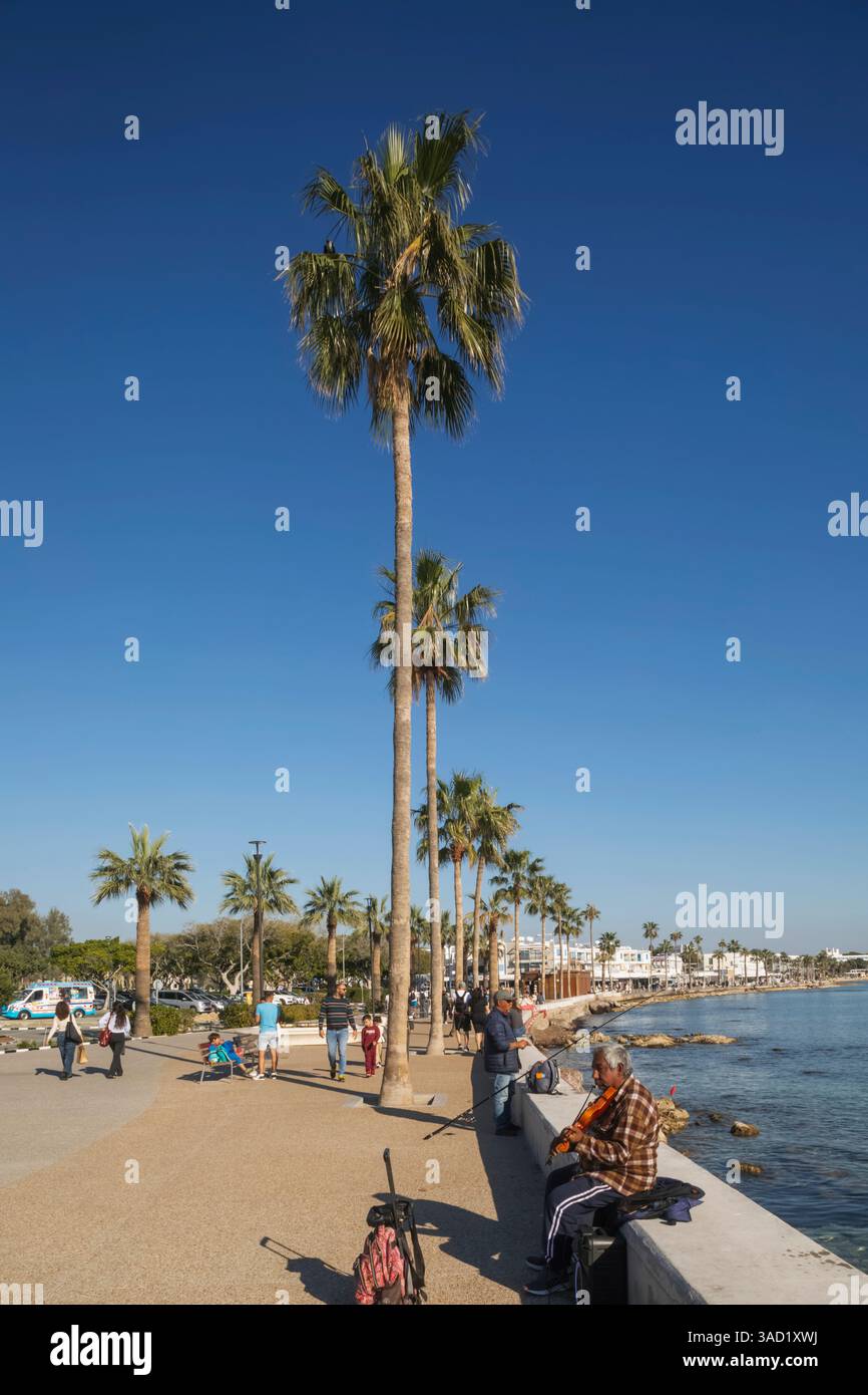 Cyprus, Paphos, Paphos Harbour, Waterfront Stock Photo - Alamy