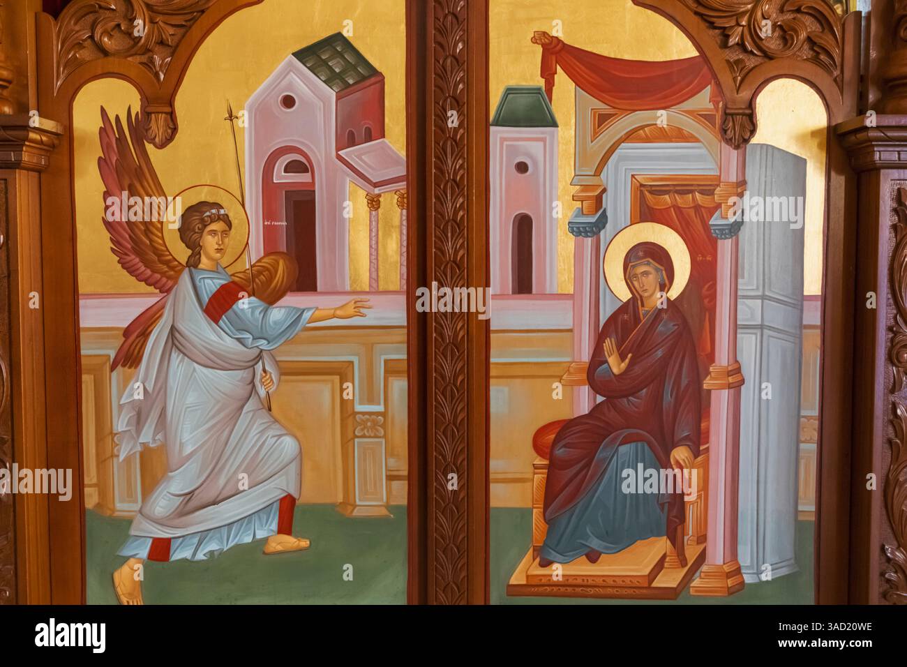 Cyprus, Paphos, Paphos District, Osia Matrona Church, Interior ...