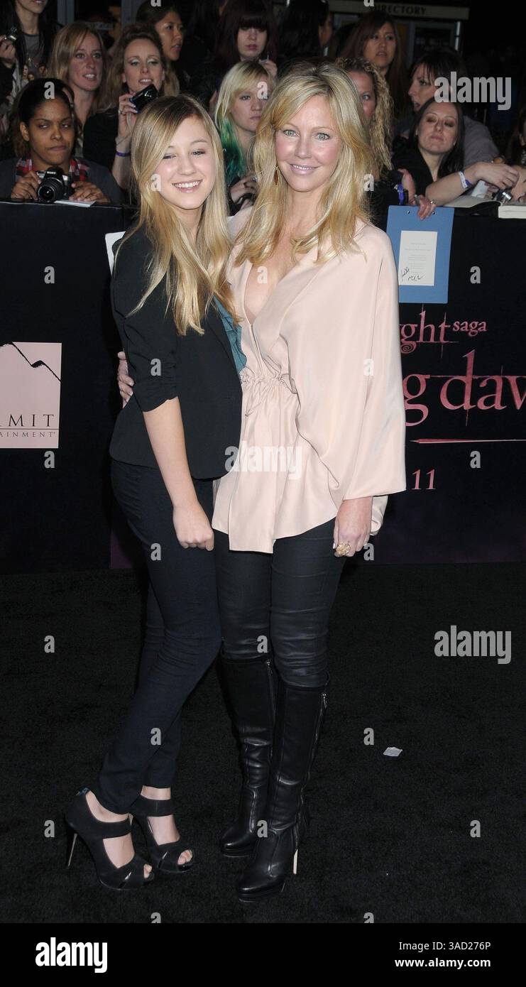 Heather locklear and daughter hi-res stock photography and images - Alamy
