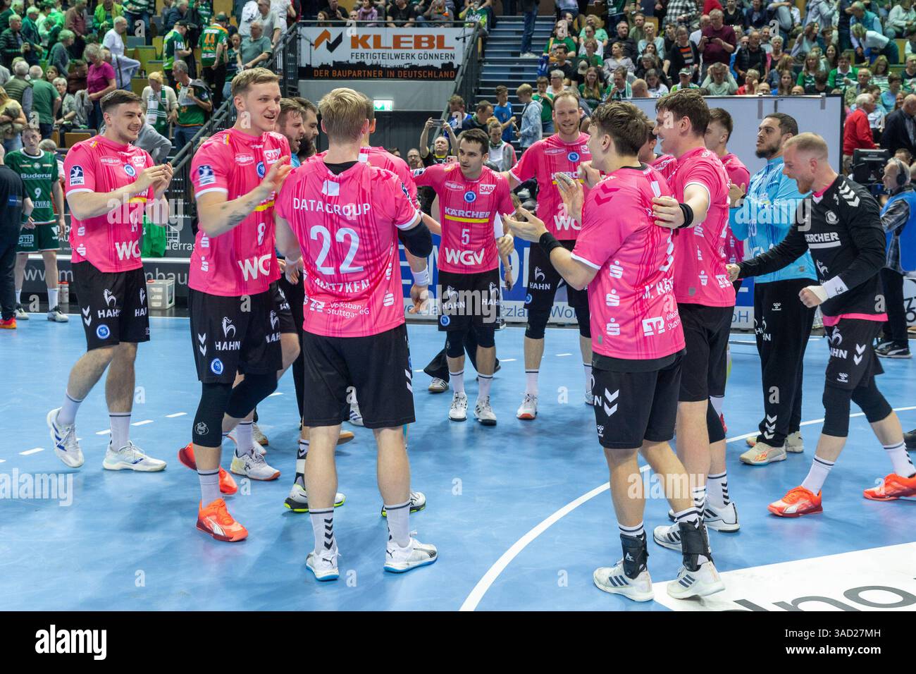 Jorge Serrano Villalobos (TVB Stuttgart, #05), Ante Ivankovic (TVB ...