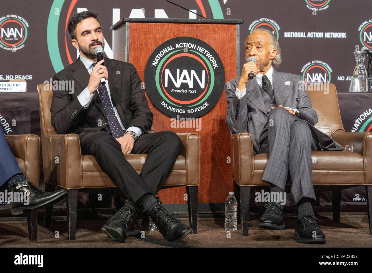 Assemblymember Zohran Mamdani participates in the city mayoral ...