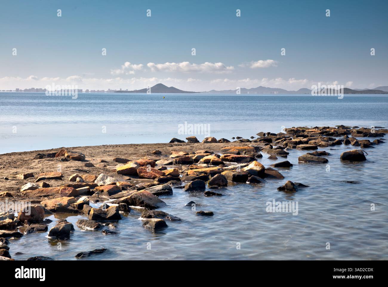 Playa de Los Narejos, beach, Mar Menor, Costa Calida, Los Alcazares ...