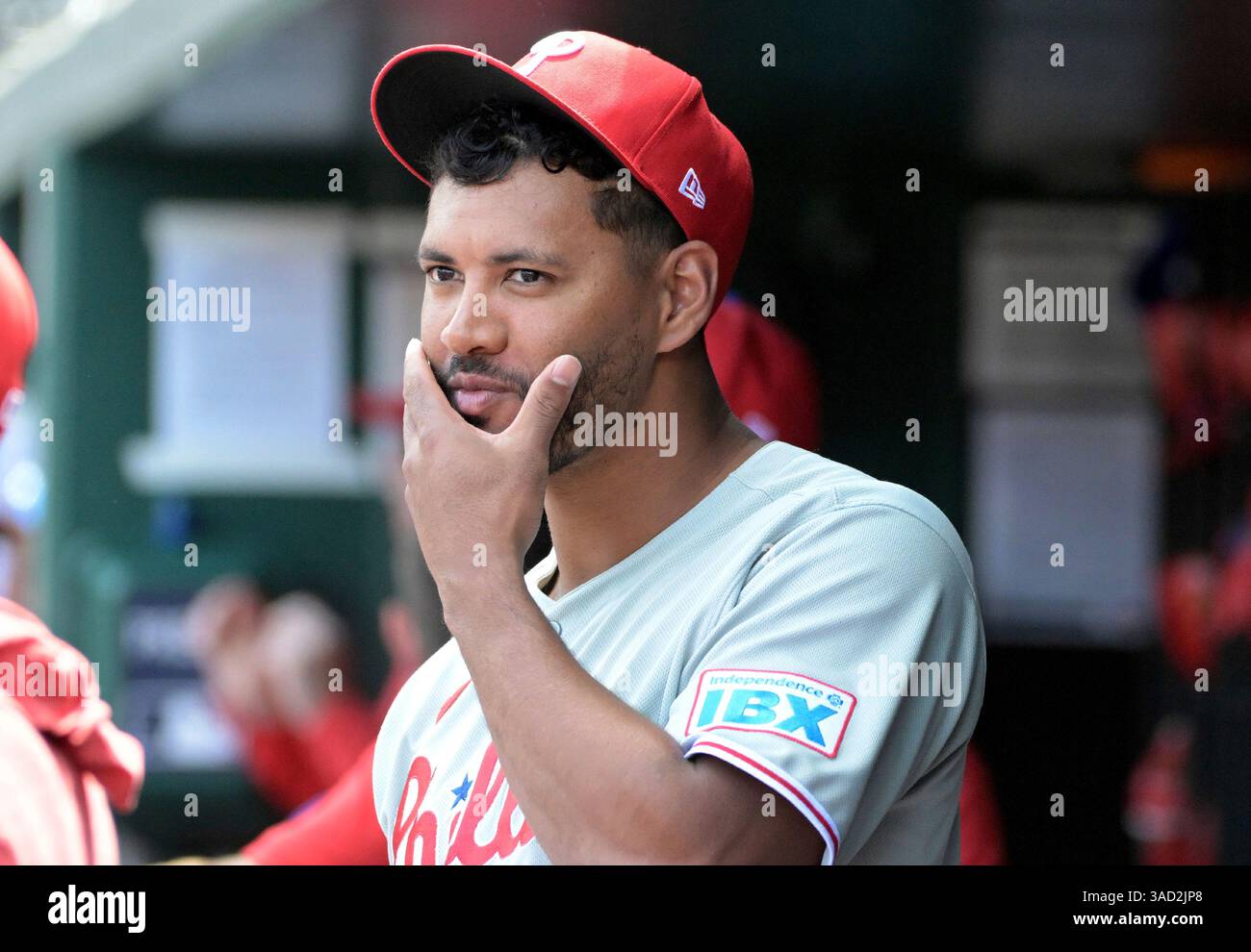 WASHINGTON, DC - MARCH 30: Philadelphia Phillies pitcher Joe Ross (41 ...