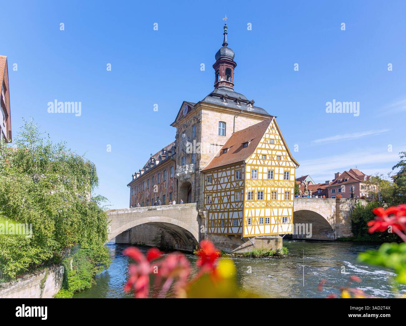 Germany, Bavaria, Bamberg, Old Town Hall, Upper Bridge Stock Photo - Alamy