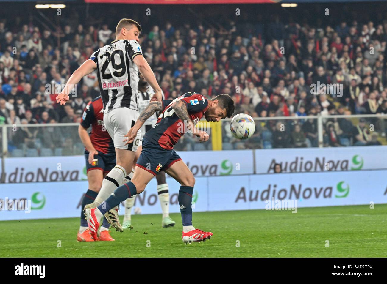 Jaka Bijol (Udinese Calcio) - Stefano Sabelli (Genoa CFC) during Genoa ...