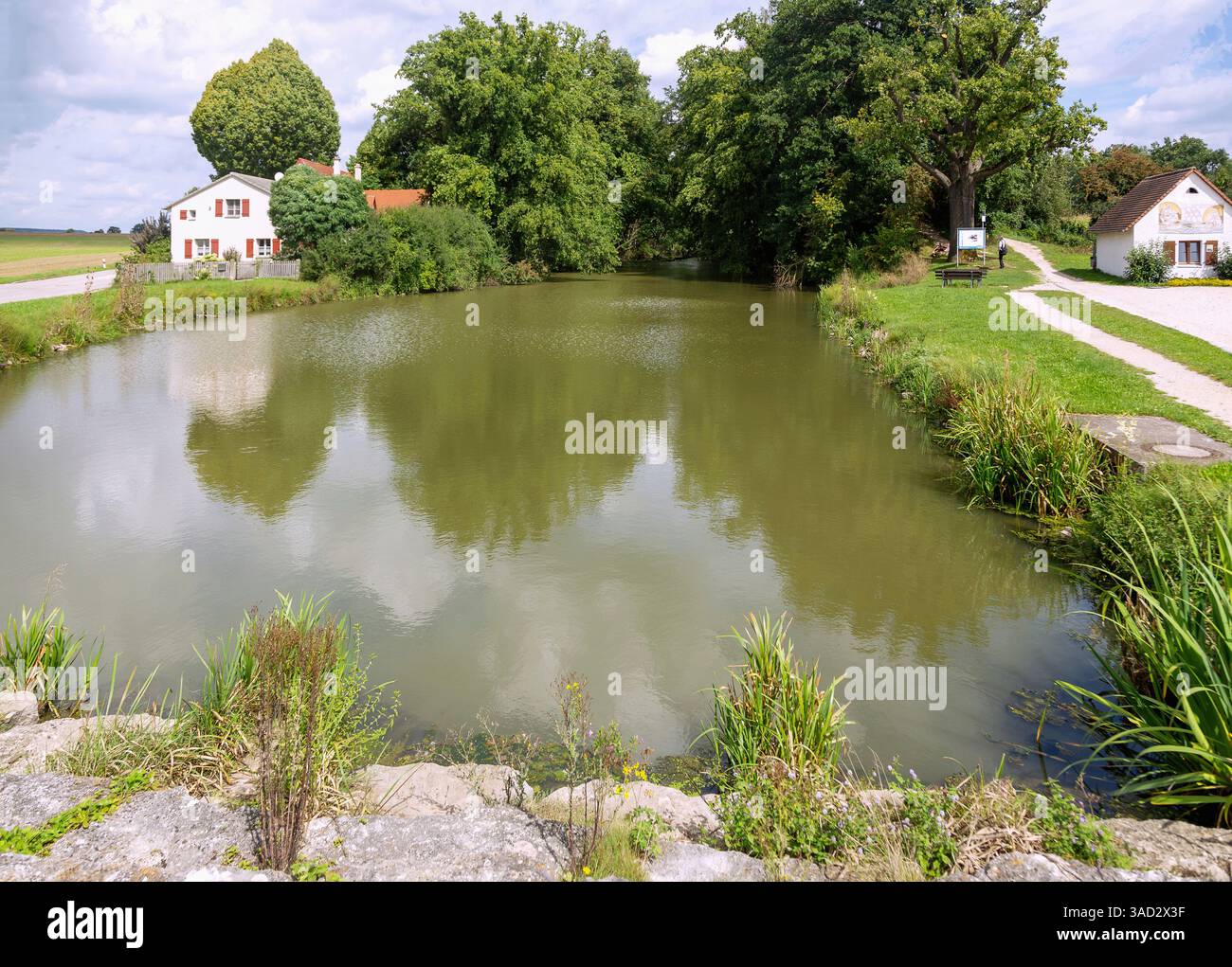 Germany, Bavaria, Graben, Fossa Carolina Stock Photo - Alamy