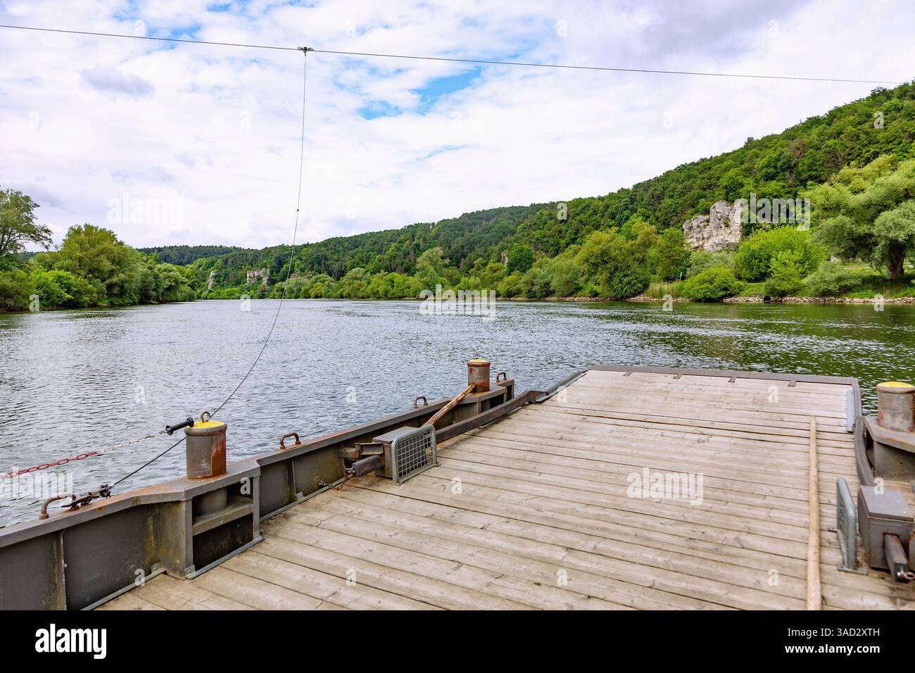Historic yaw rope ferry hi-res stock photography and images - Alamy