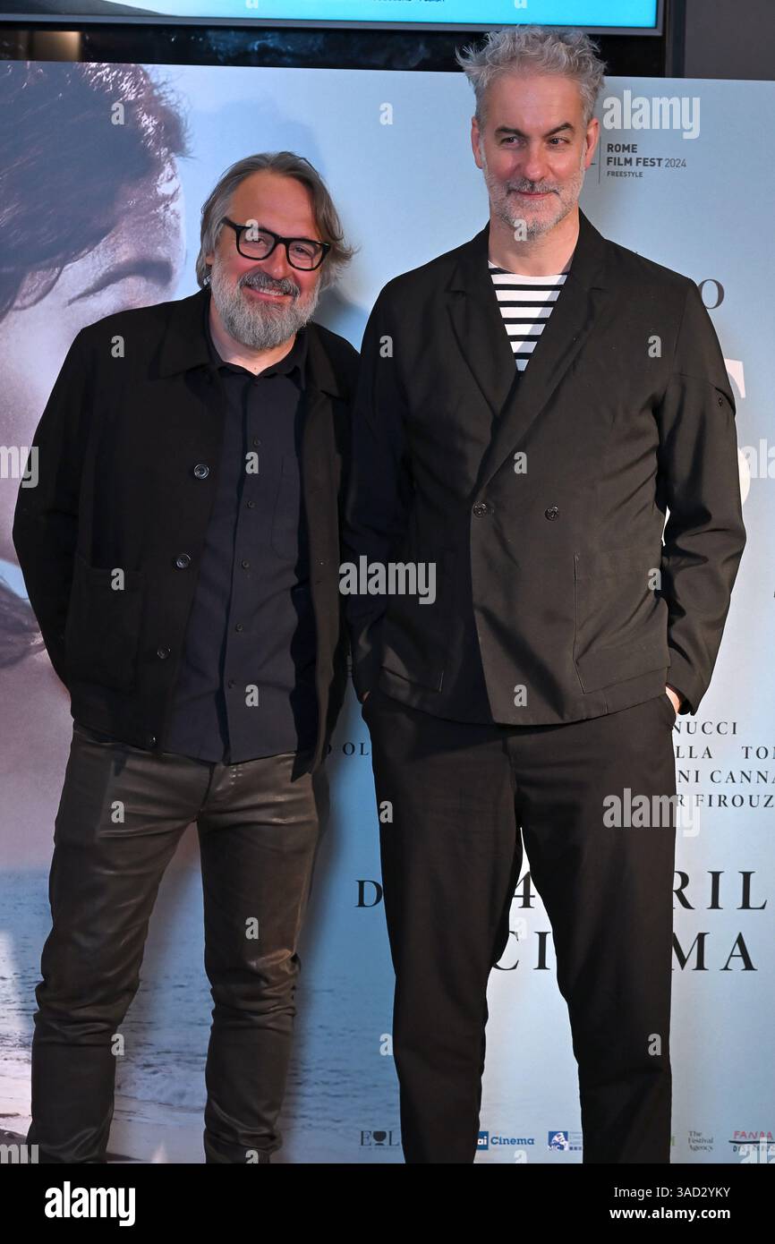 Milan, Italy. 05th Apr, 2025. Milan - Photocall film. “Arsa” - Masbedo ...