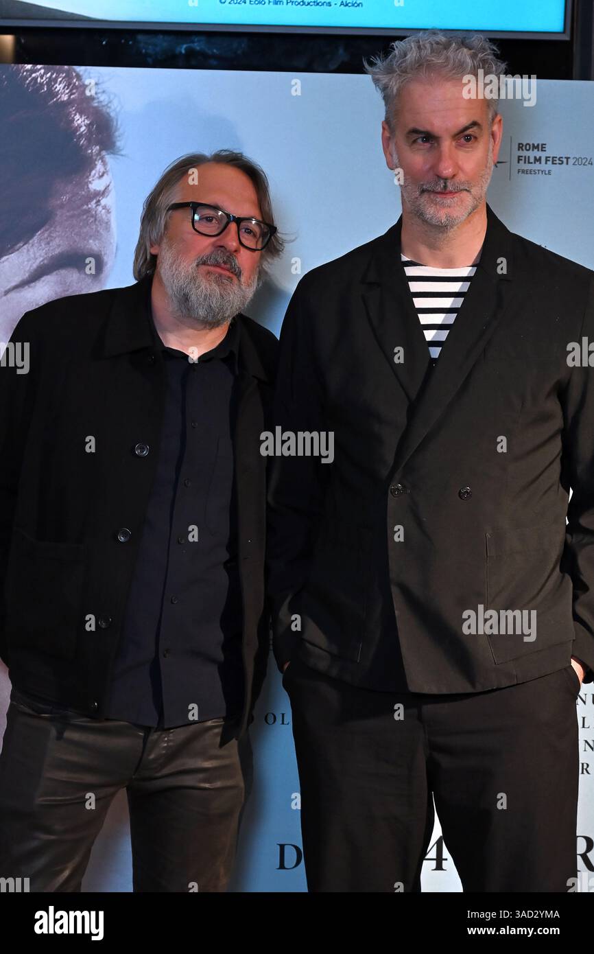 Milan, Italy. 05th Apr, 2025. Milan - Photocall film. “Arsa” - Masbedo ...