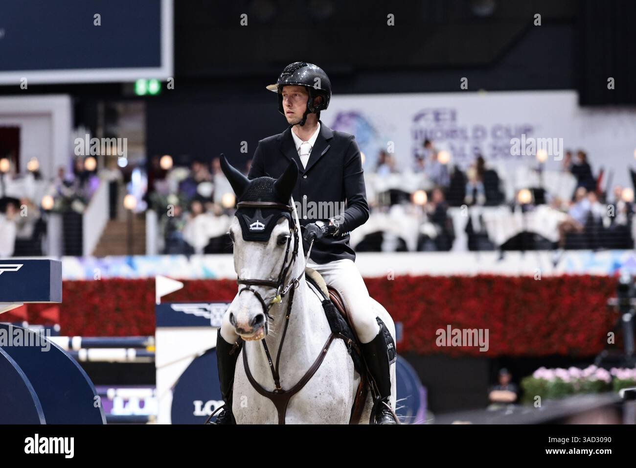 Martin FUCHS of Switzerland with Leone Jei during the LONGINES FEI ...