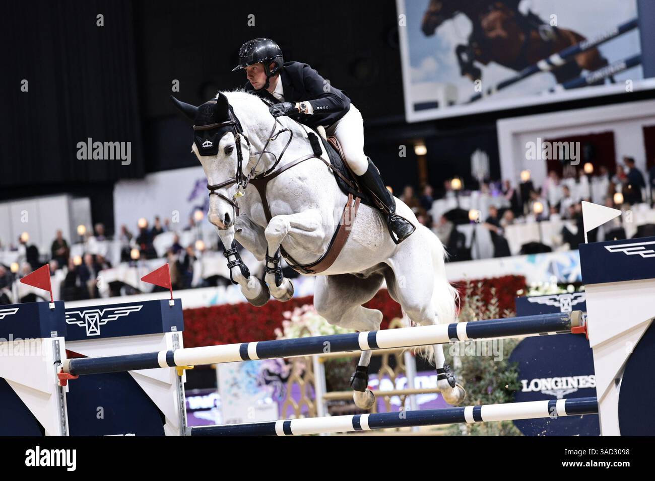 Martin FUCHS of Switzerland with Leone Jei during the LONGINES FEI ...